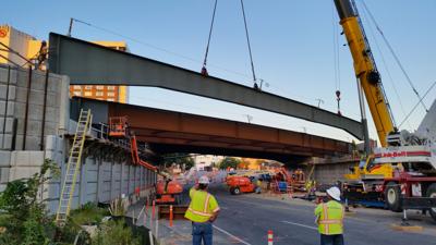 Ceremony to mark completion of Washington Blvd.-Columbia Pike bridge ...