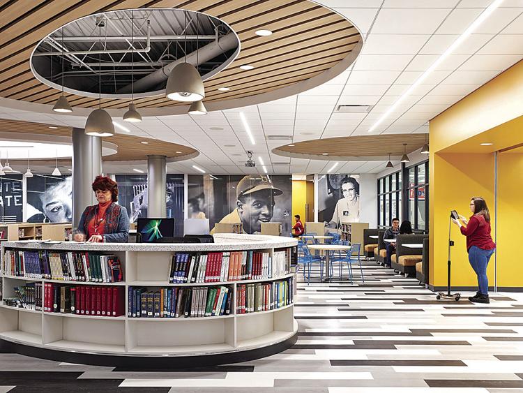 North Stafford High School library featured in magazine | Stafford ...