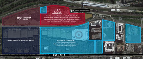 Details announced for Capitals, Wizards arena and entertainment ...