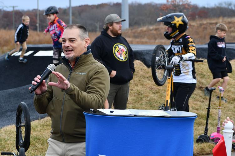 IN PHOTOS: BMX pump track opening at Rollins Ford Park in Nokesville ...