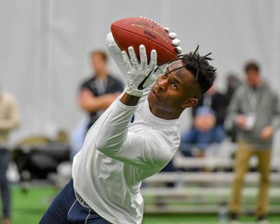 Mountain View graduate DaeSean Hamilton runs impressive 40 at Penn ...