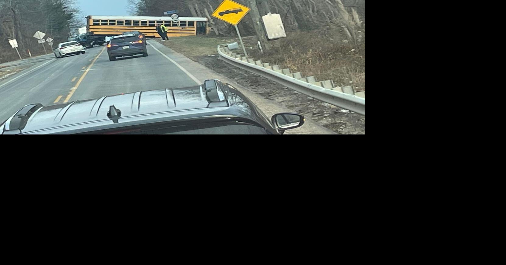 Warren County school bus involved in crash near Chester Gap Monday ...