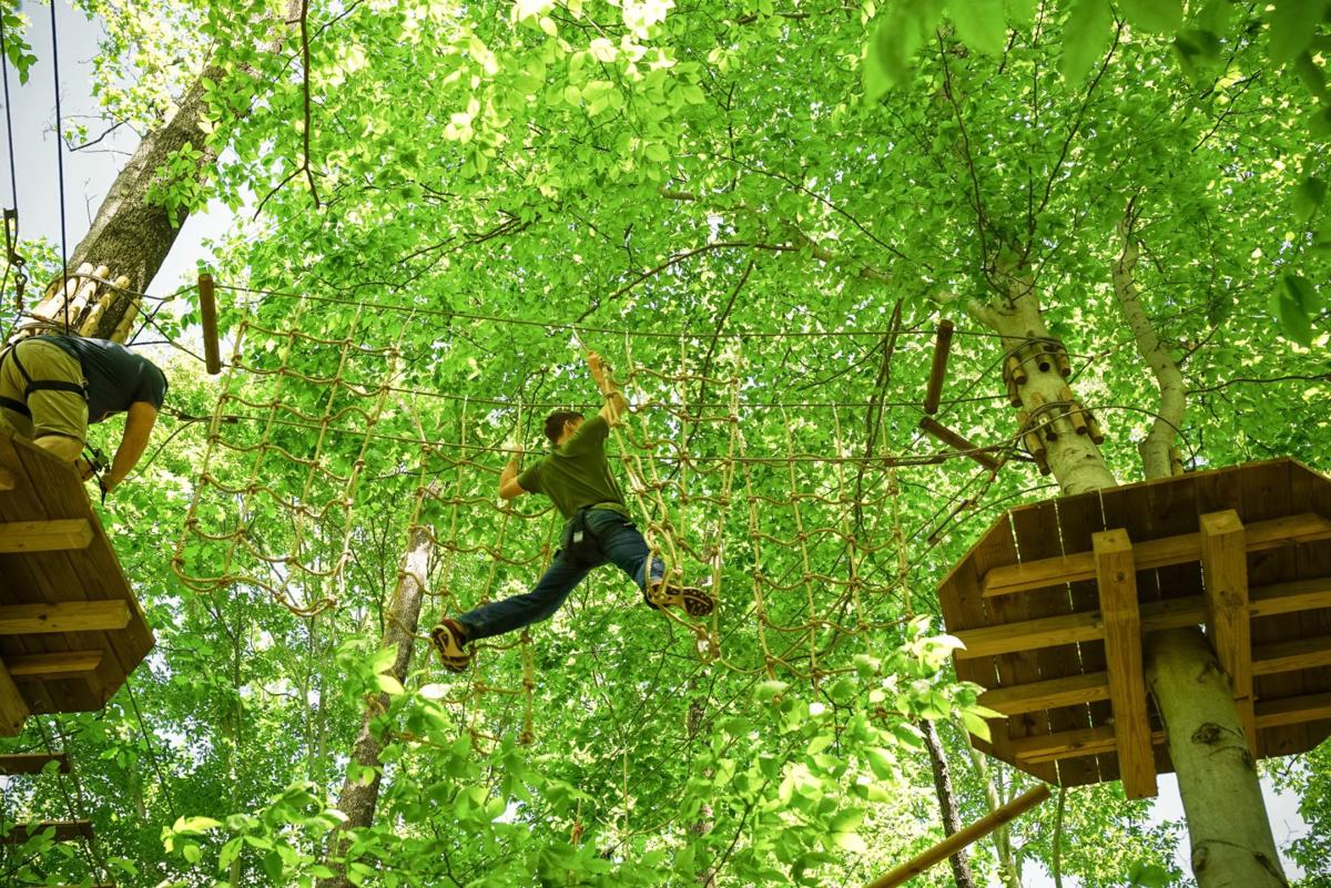 Treetop obstacle, zip line course opens in Springfield | Headlines ...
