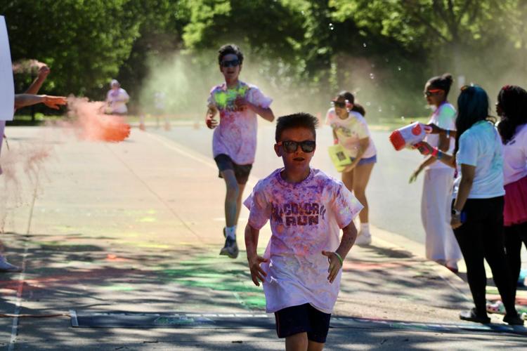 IN PHOTOS: Color Run, 25th anniversary at Forest Park High School ...