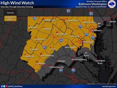 High wind watch in effect noon to midnight Saturday | news/arlington ...