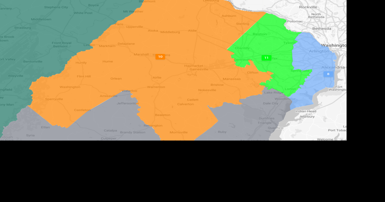 Prince William split into two Congressional districts as final maps ...