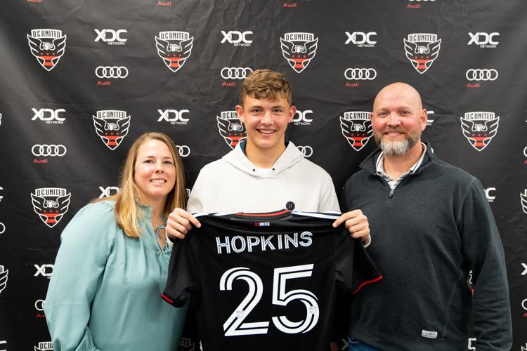 Stafford High School graduate Jackson Hopkins works on his soccer game ...