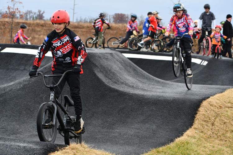 New BMX pump track opens at Rollins Ford Park in Nokesville | Prince ...