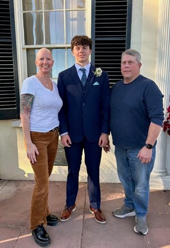 Hugs say it all for Patriot QB Tyler Knutson and his mother | Prince ...