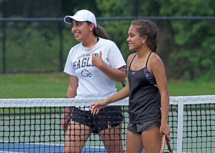 IN PHOTOS: Matthew Staton, Sofia Raval claim region singles tennis ...