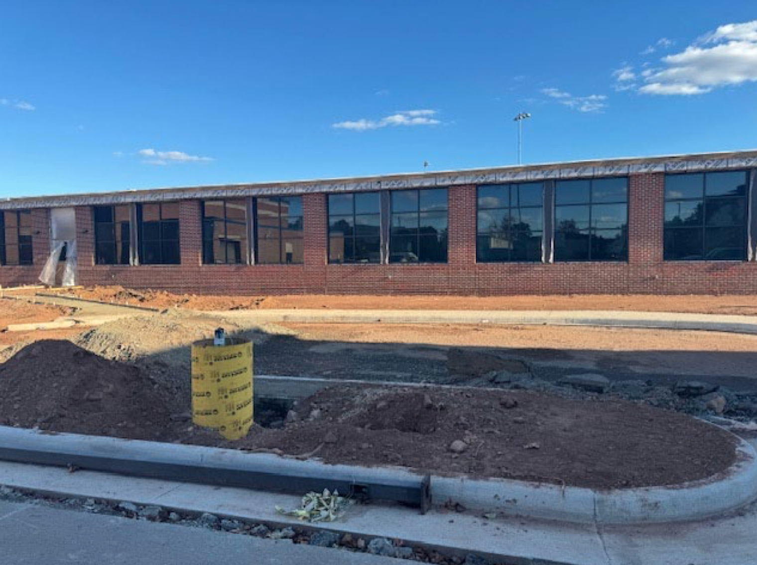 Osbourn High School Connector Project nears completion | Education ...