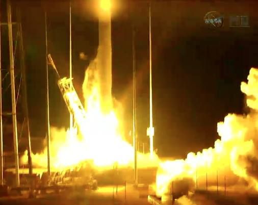 VIDEO: Rocket explodes seconds after liftoff at Wallops Island ...