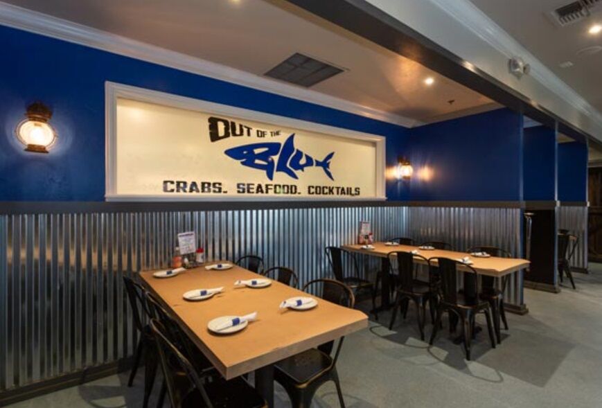 Out of the blue seafood store