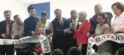 Hundreds attend ribbon cutting at Covington-Harper Elementary School ...