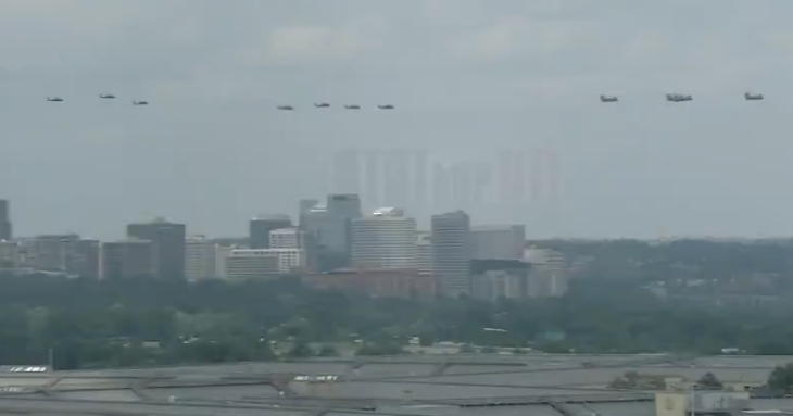 Military flyovers spark intrigue across Northern Virginia | Headlines ...