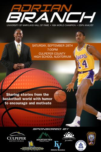 Adrian Branch to come to Culpeper | InsideNoVa Culpeper - Culpeper ...