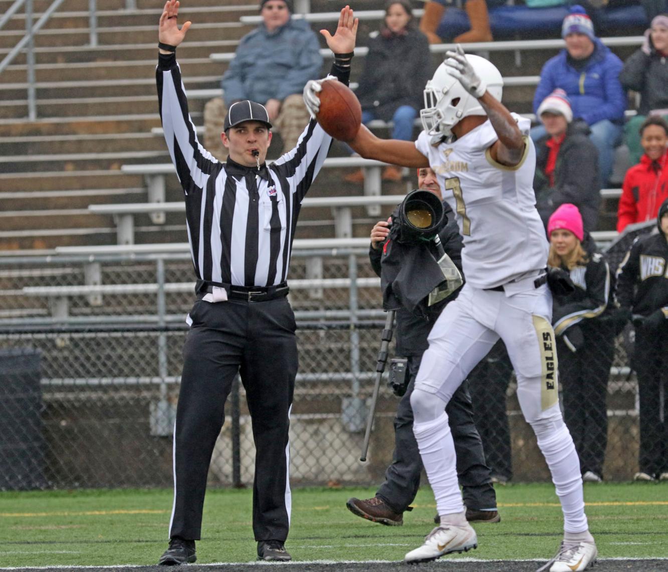 Umari Hatcher is Freedom's touchdown magnet | Prince William ...