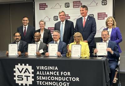 Youngkin, Warner headline forum focused on growing microchip industry ...