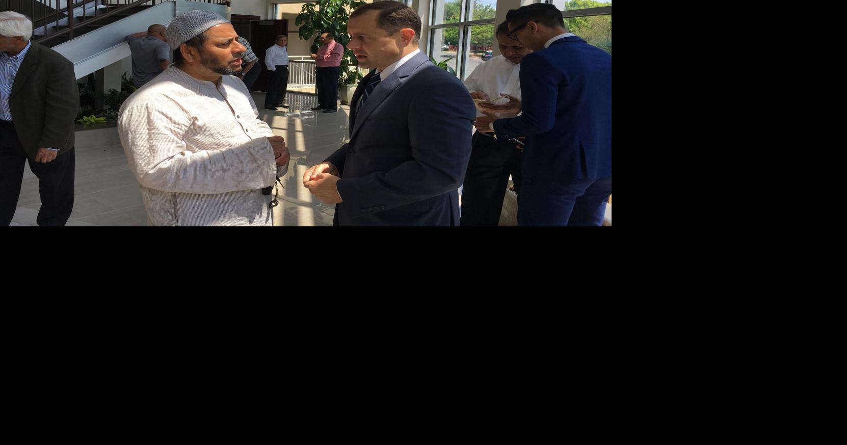 Perriello criticizes Trump policies during mosque visit in Dulles ...