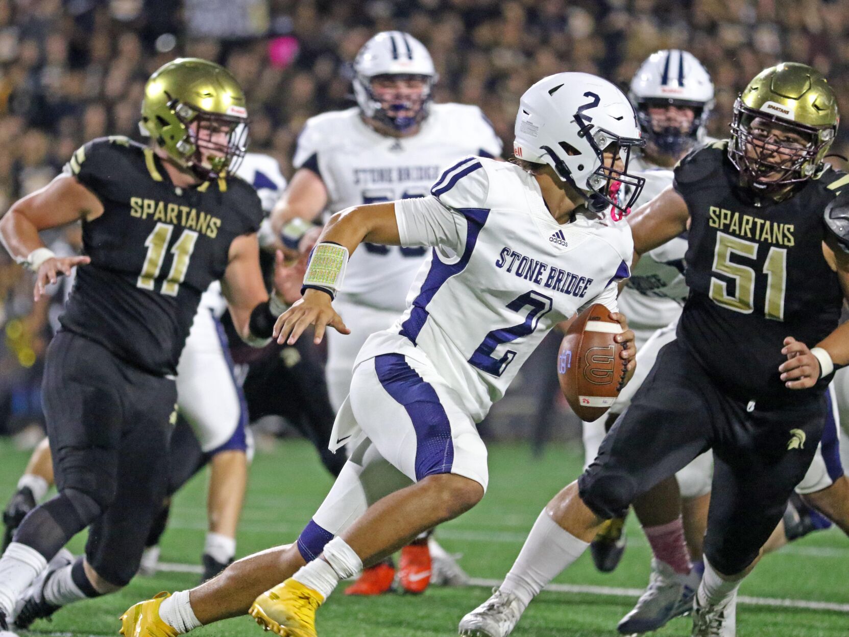 VHSL all-Class 5 state high school football team: Stone Bridge's Jacob ...