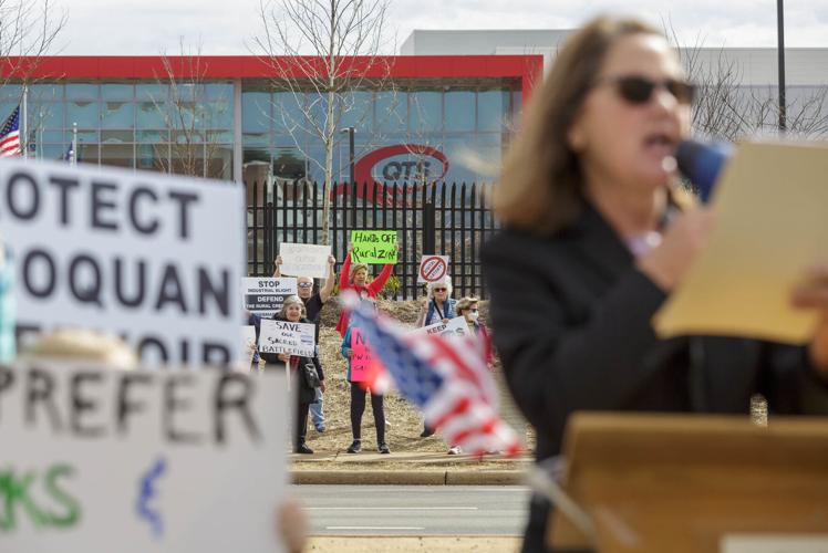 Protesters rally outside data center developer's Manassas office ...