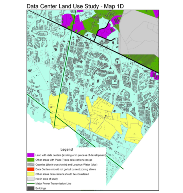 Loudoun cool to data center expansion near Pageland Lane proposal ...