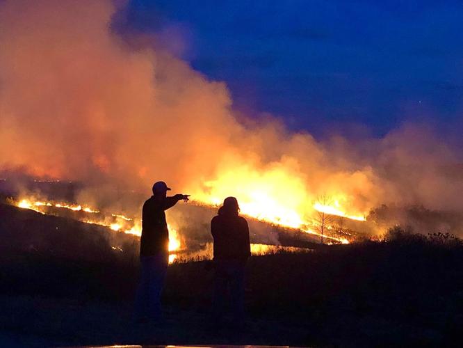 Crews battle brush fires on Quantico Marine Corps base | Headlines ...