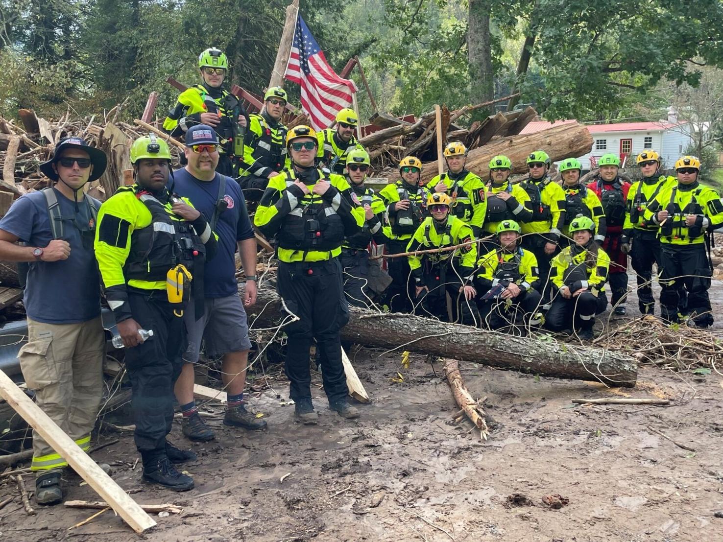 Prince William County swift water rescue team returns from Helene ...