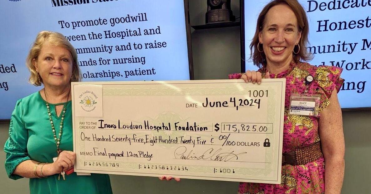 Ladies Board donates $1.2 million to Inova Loudoun Hospital | Headlines ...