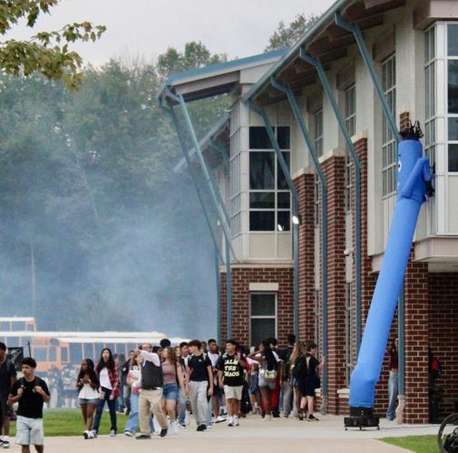 IN PHOTOS: Colgan brings pep for the first day of school | News ...