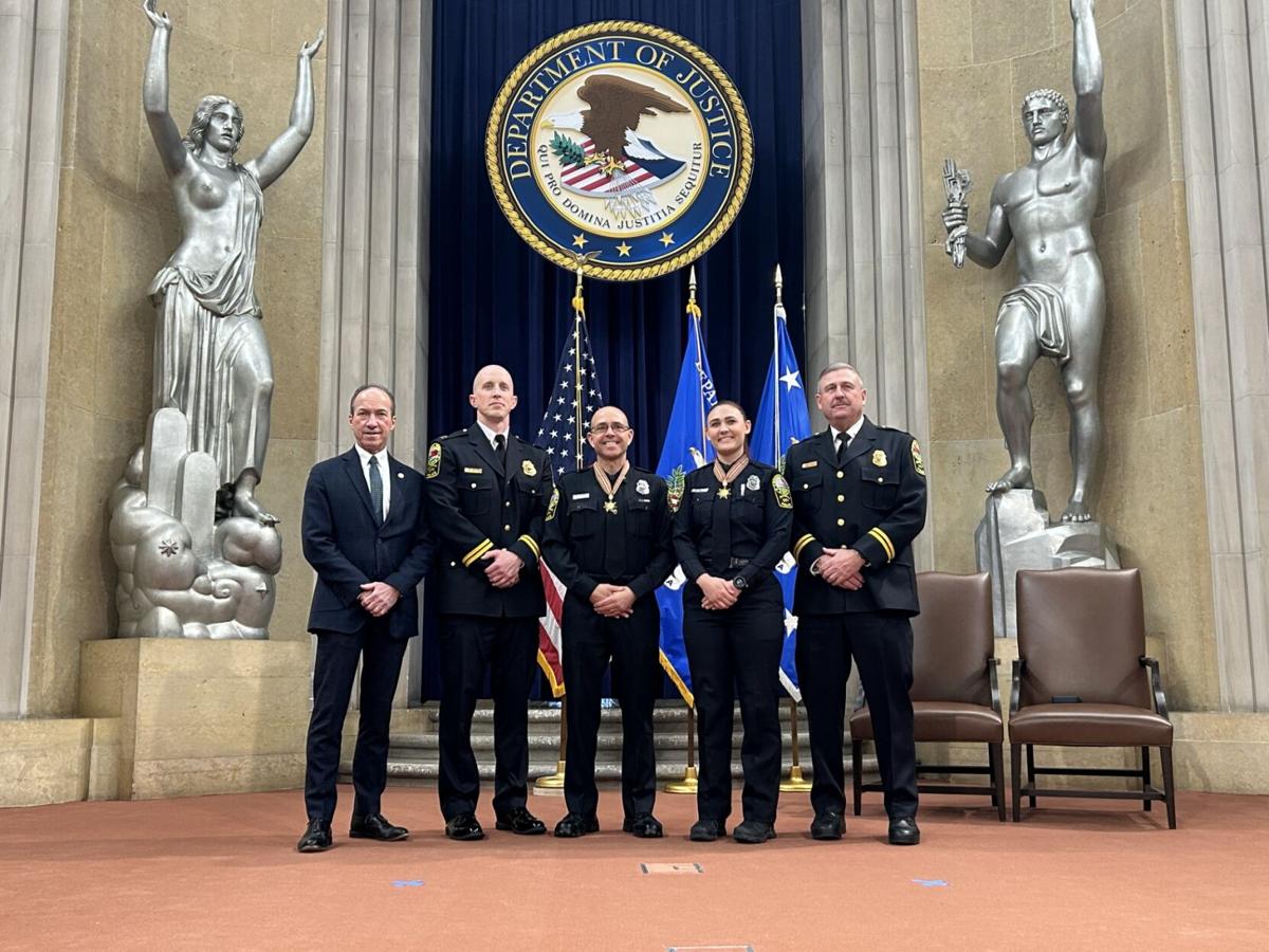 Two Manassas police officers honored by Justice Department | Headlines ...