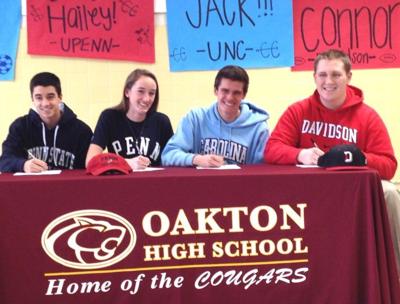 Oakton High Athletes Sign College Letters of Intent | Fairfax ...