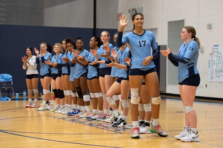PHOTOS: Colgan beats Grassfield in state volleyball quarterfinals ...