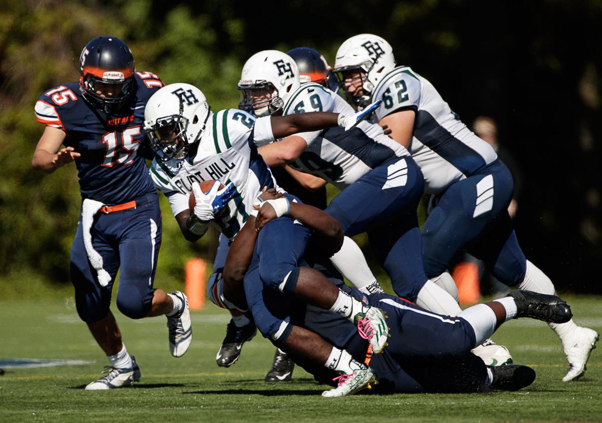 PHOTOS: Flint Hill outlasts Potomac School in football action ...