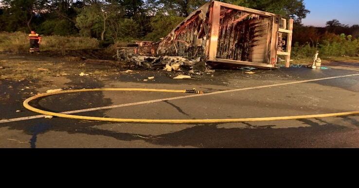 UPDATED: Trucker dies of injuries suffered in fiery Sterling crash ...