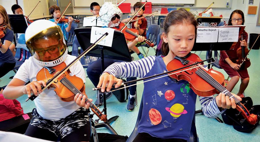 Vienna Summer Strings musicians shoot for the moon | Performing Arts ...