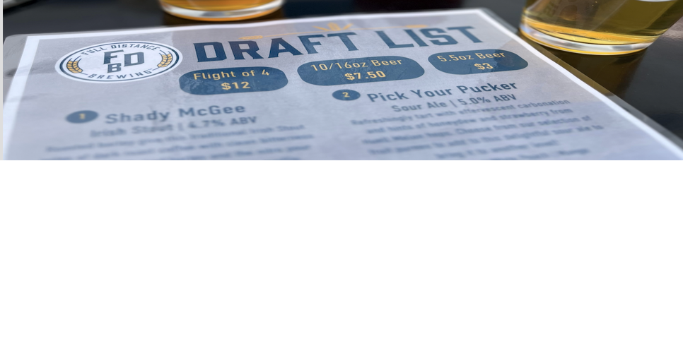 Stafford veteran fulfills dream with Full Distance Brewing | Headlines ...