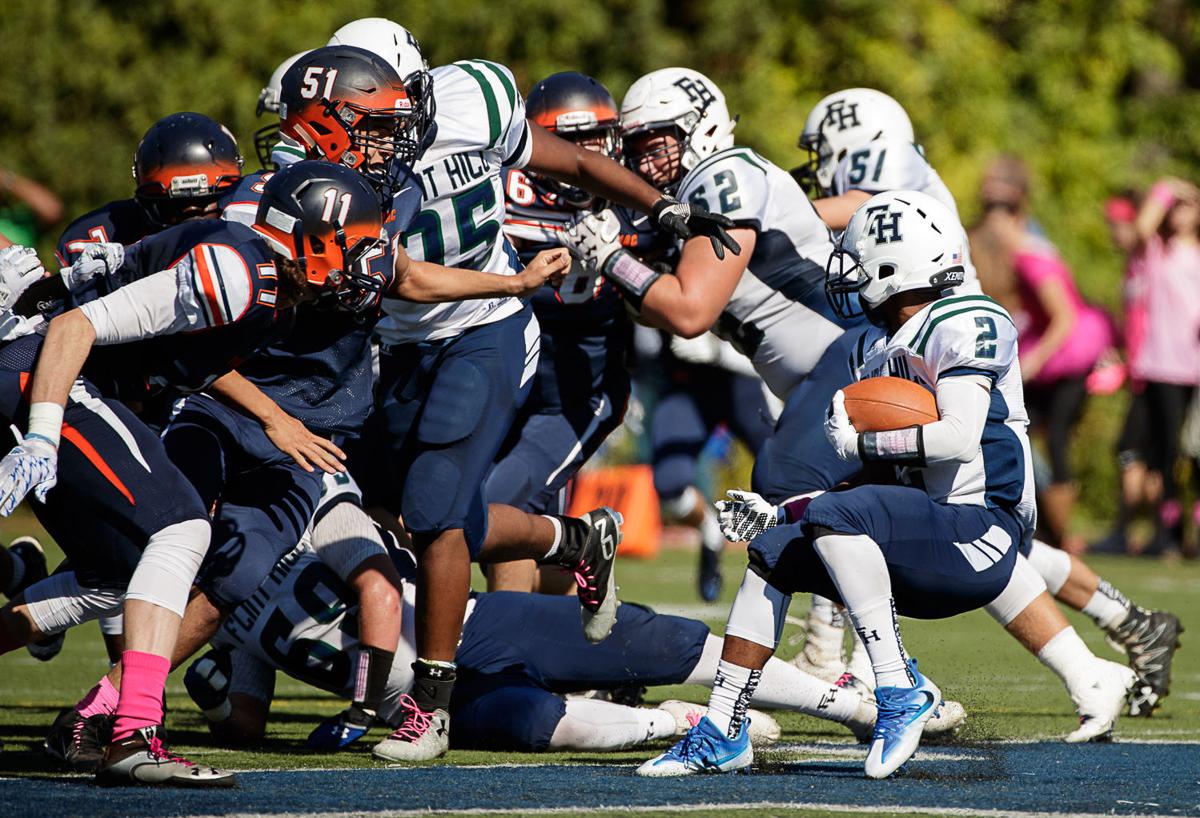 PHOTOS: Flint Hill outlasts Potomac School in football action ...