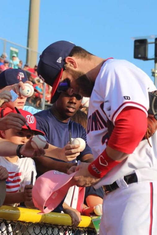 Bryce Harper, Wilson Ramos rehab with Potomac | Multimedia | insidenova.com