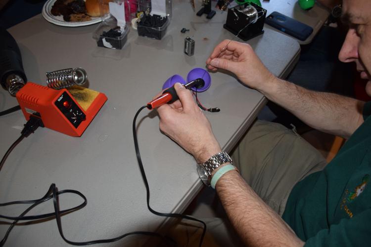 Bomb technicians build 'beeping' eggs for visually impaired children ...