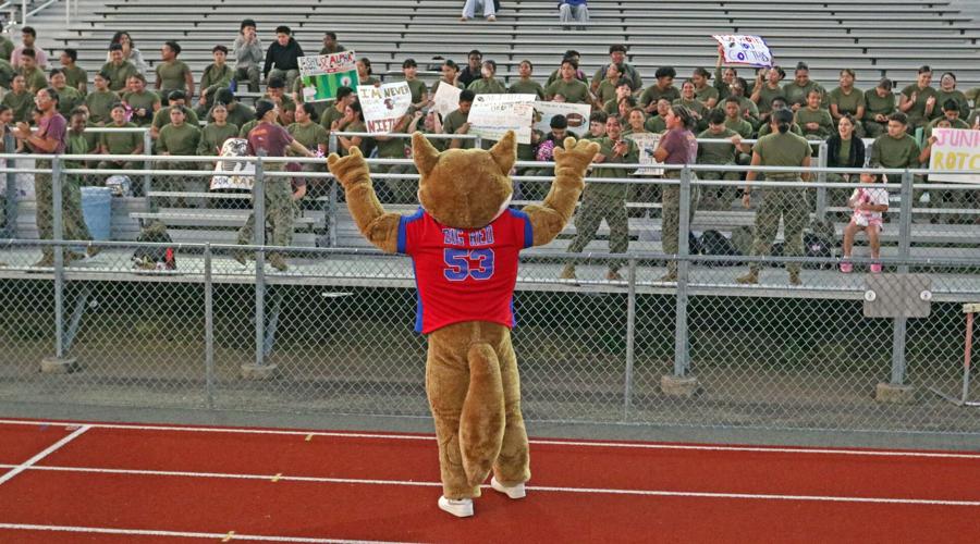 IN PHOTOS: A view from inside Gar-Field's mascot | Sports | insidenova.com