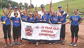McLean Little League 10-11 softball All-Stars win state title | Fairfax ...