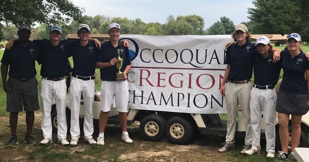 Colgan’s Ben Kruper wins region golf title to help Sharks advance to ...