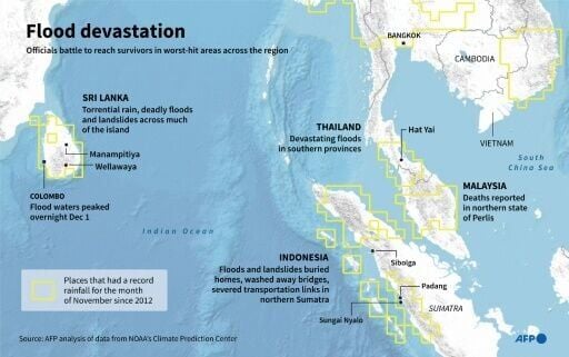 Rain forecasts raise fears in flood-hit Indonesia, Sri Lanka | National ...