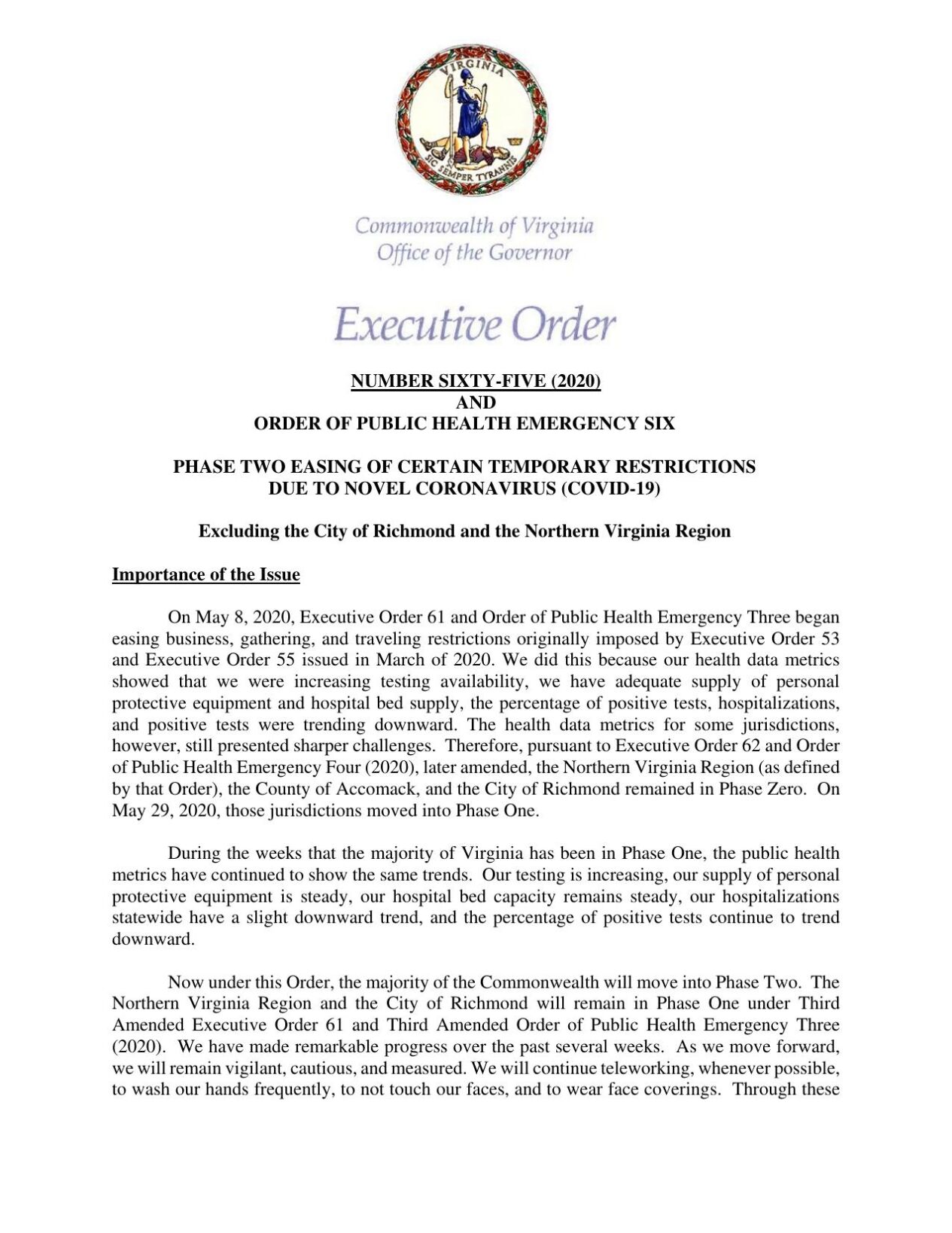 What does Phase Two mean? | Headlines | insidenova.com