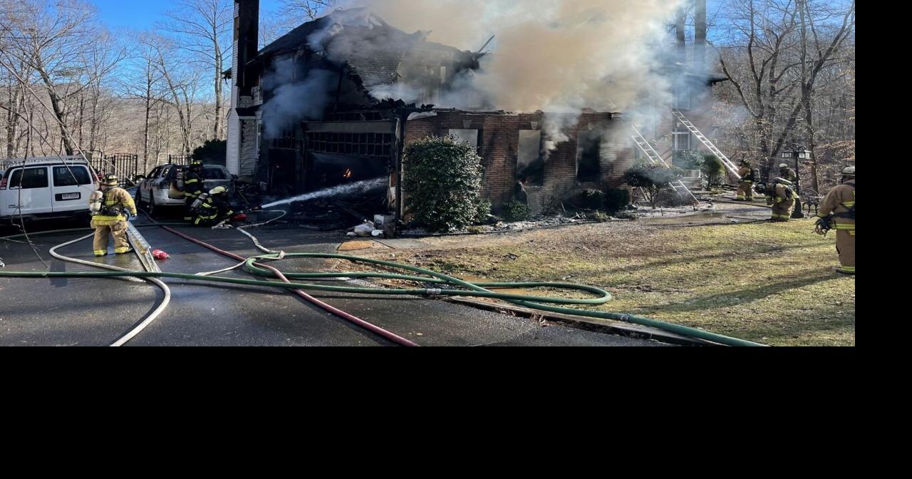 UPDATED: Fire destroys home on Yates Ford Road; one firefighter injured ...