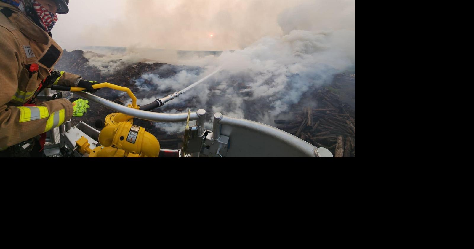 UPDATED: Lorton landfill fire contained, smoke visible across the area ...