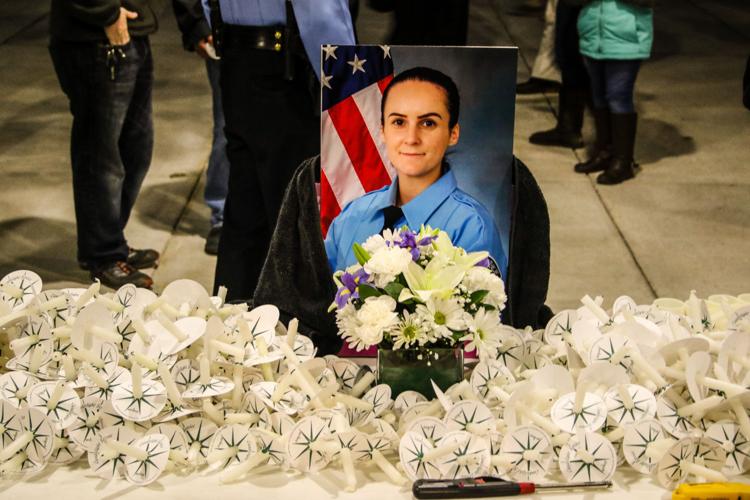 PHOTOS: Vigil for Officer Ashley Guindon | Headlines | insidenova.com
