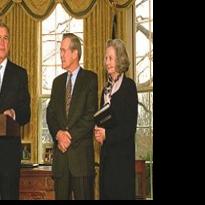 Christening of USS Arlington Set for Fall; Mrs. Rumsfeld to Be Sponsor ...