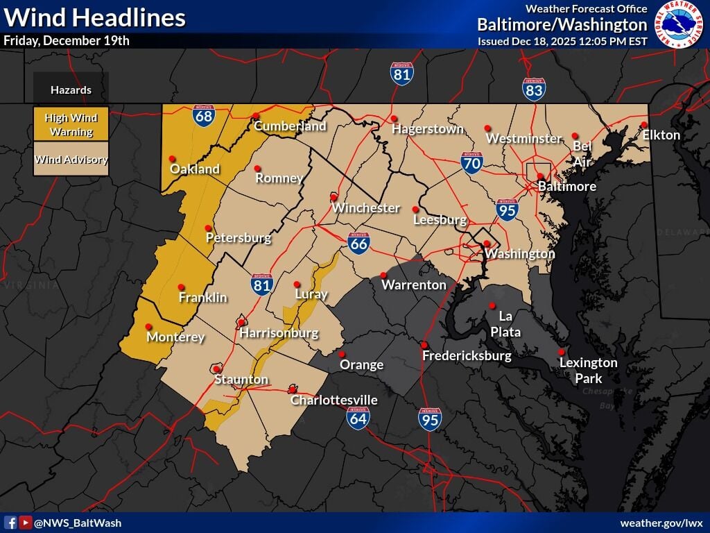 Wind advisory in effect for Northern Virginia | | insidenova.com
